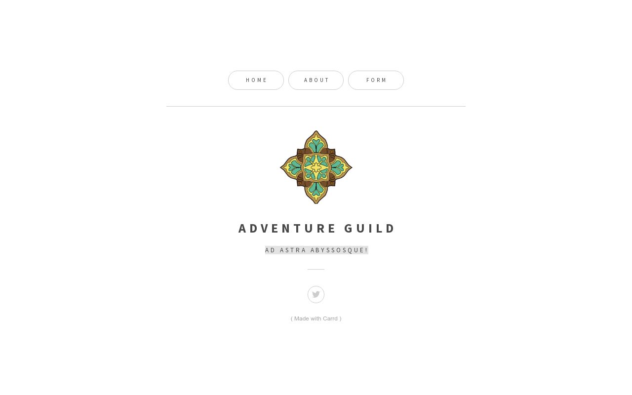 Adventure Guild